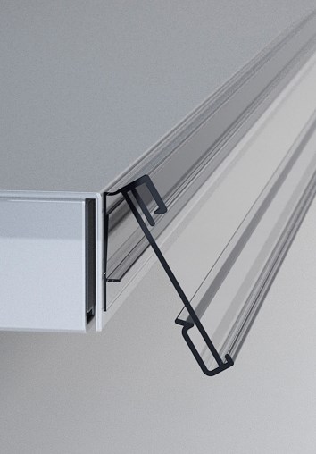 ESL holder, rail | HL Display