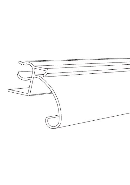 Shelf edge carrier rails | HL Display
