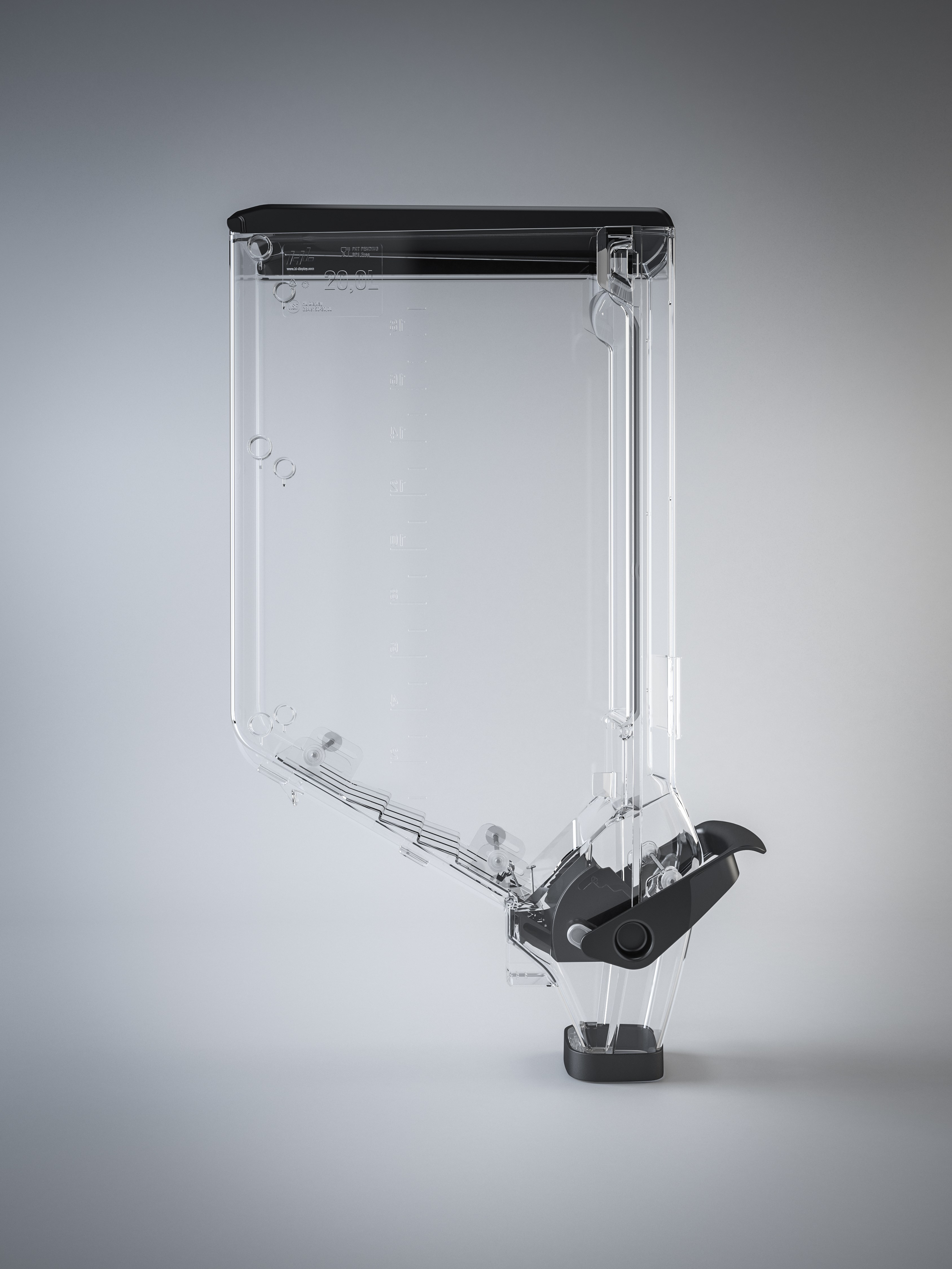 4eBin™ gravity bin 12,5L and 20L for powder products (wide) | HL Display