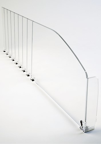 L-divider, breakable, 120mm high | HL Display