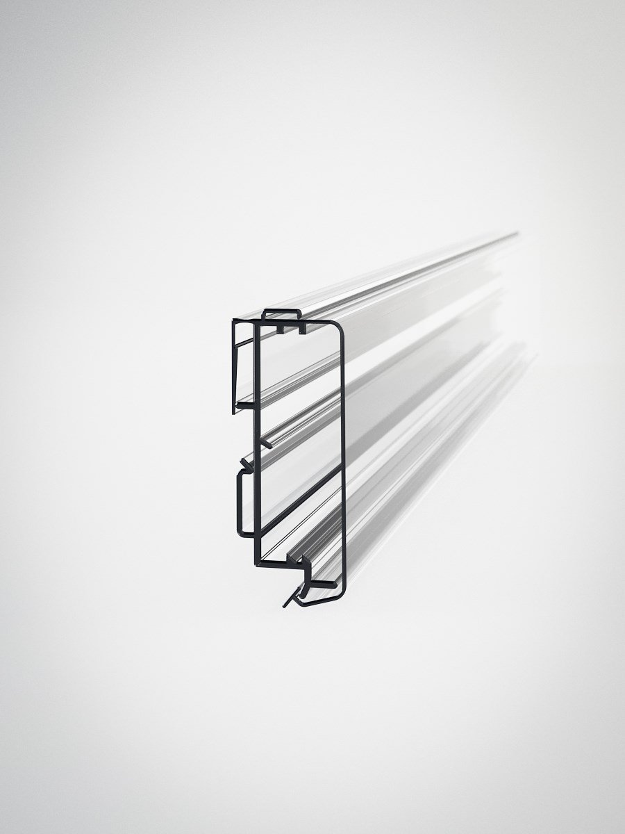 ESL holder, rail | HL Display