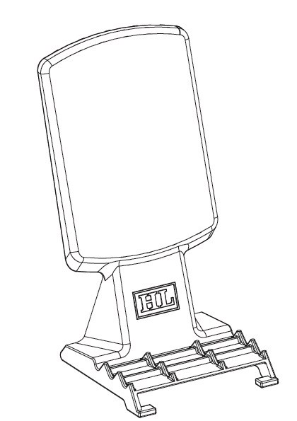 Back support plate, small | HL Display