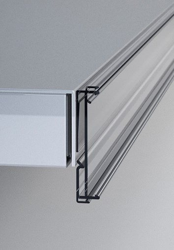 ESL holder, rail | HL Display