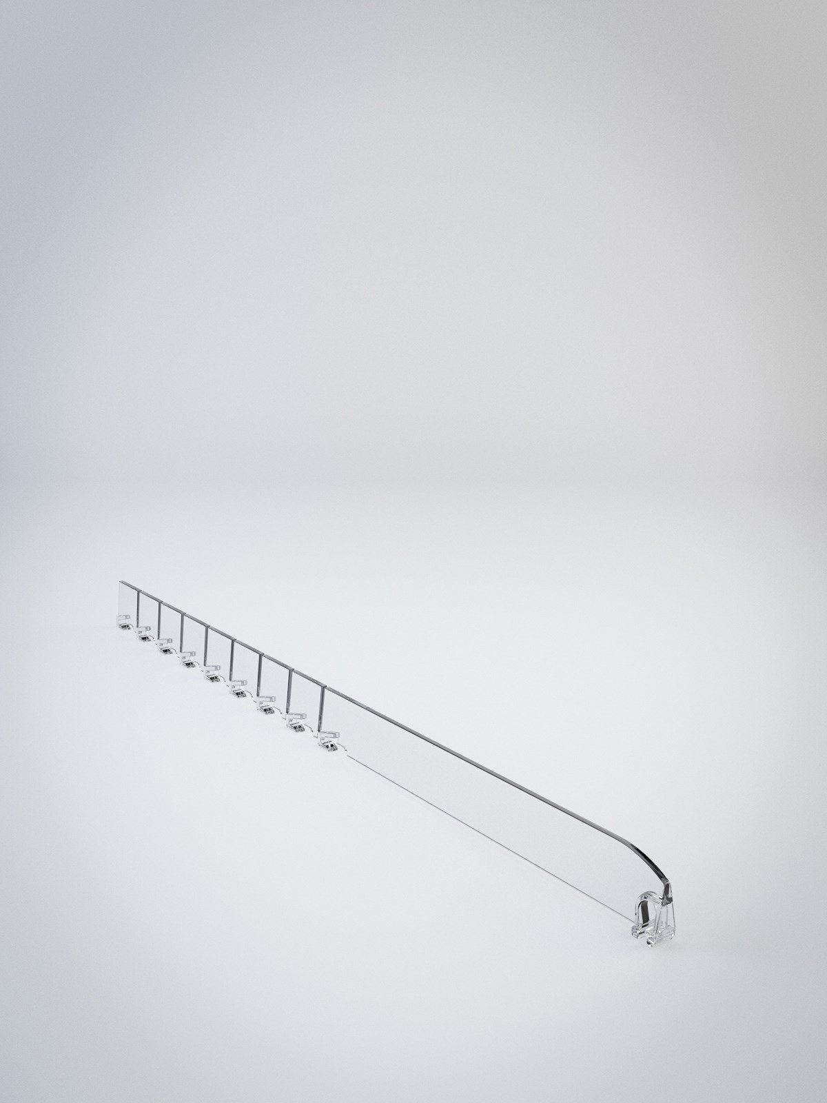 Divider, breakable, 25mm high | HL Display