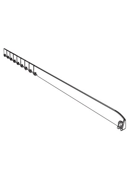 Optimal+™ - 25mm Tall Divider Without Stop | HL Display