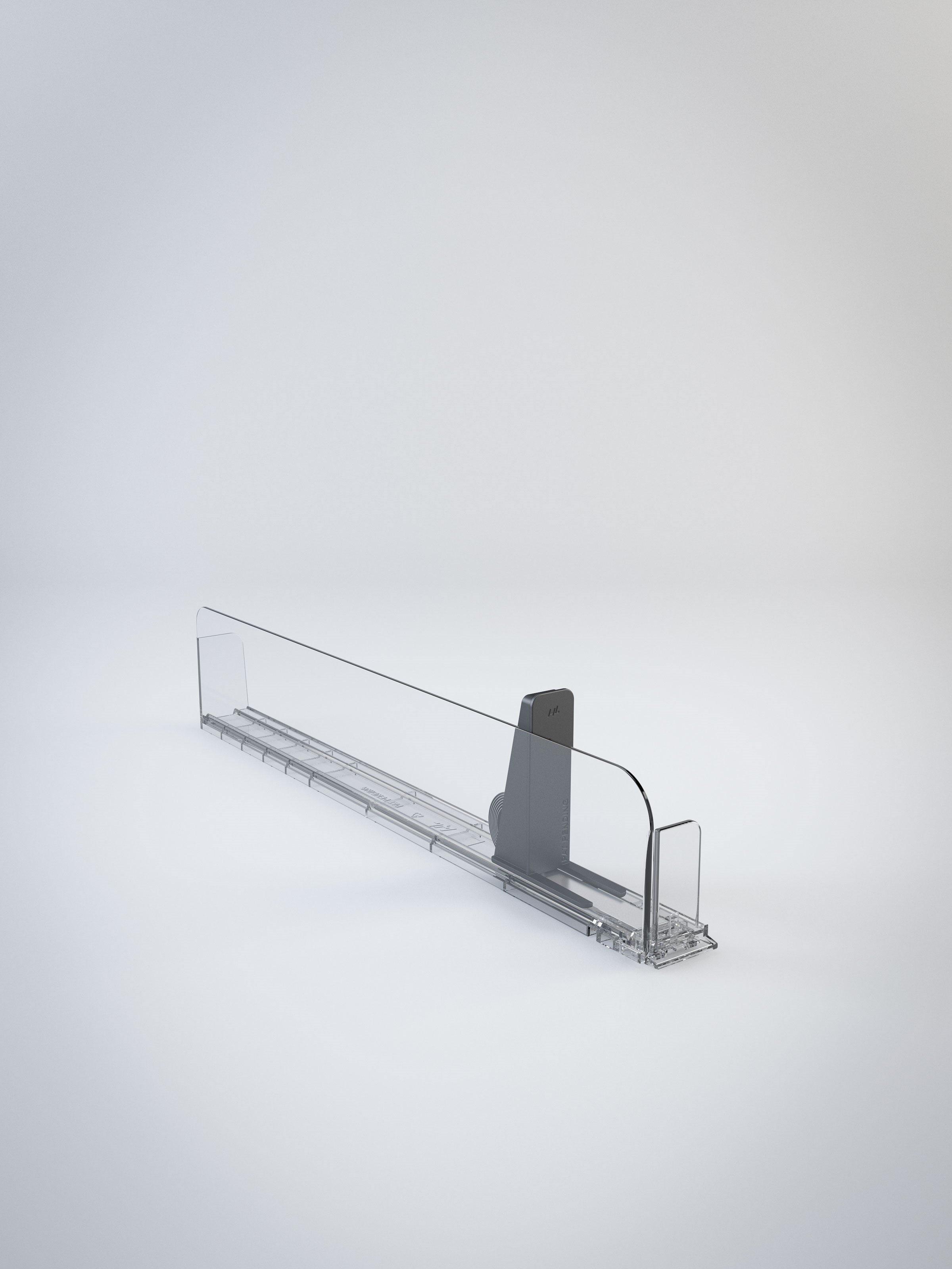 L-divider with 25mm pusher, left | HL Display