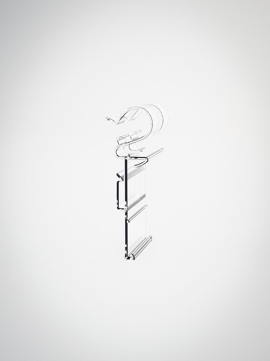 ESL holder for hooks | HL Display