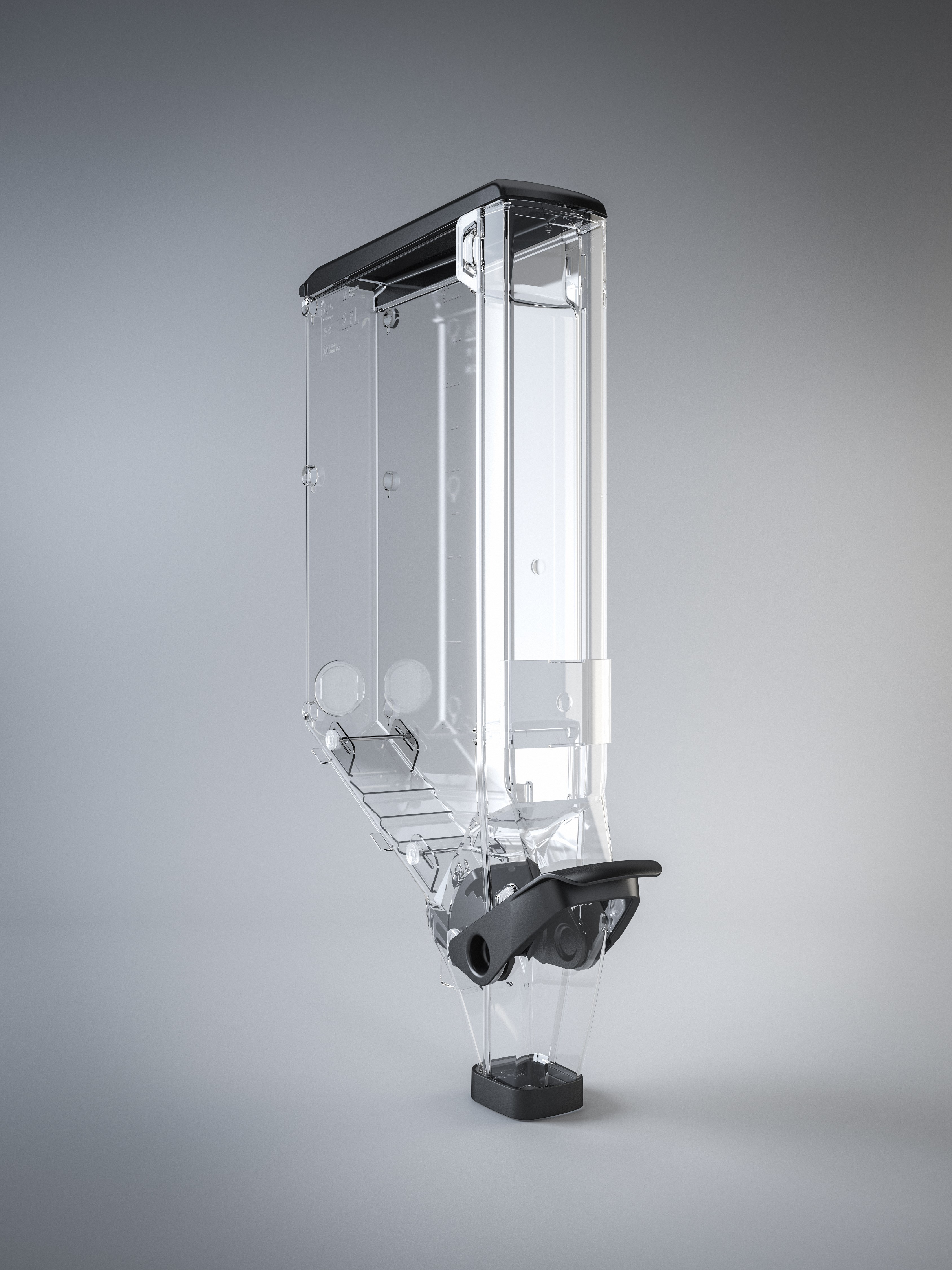 4eBin™ gravity bin 7,5L and 12,5L for powder products (narrow) | HL Display