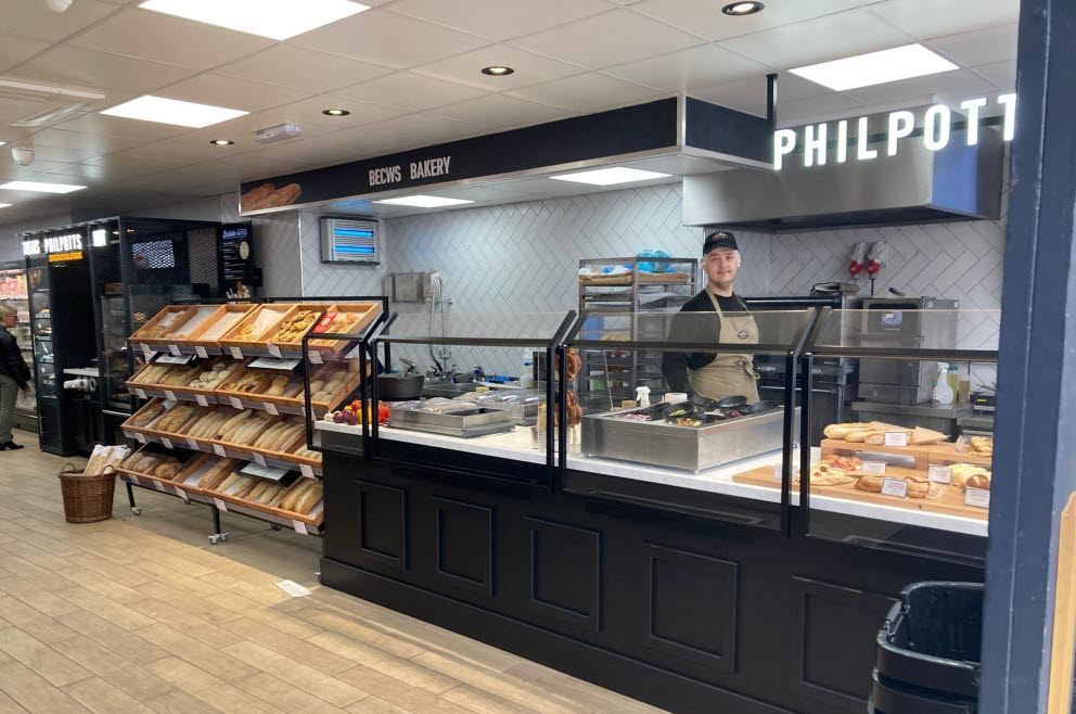 SPAR Bakery display unit