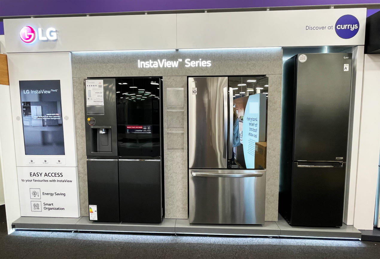 LG Refrigeration Wall