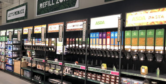 Asda supports shoppers live a sustainable lifestyle | HL Display