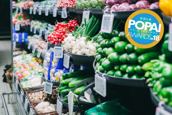 Merchanding system for fresh produce | HL Display