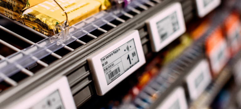 Holders for electronic price labels | HL Display