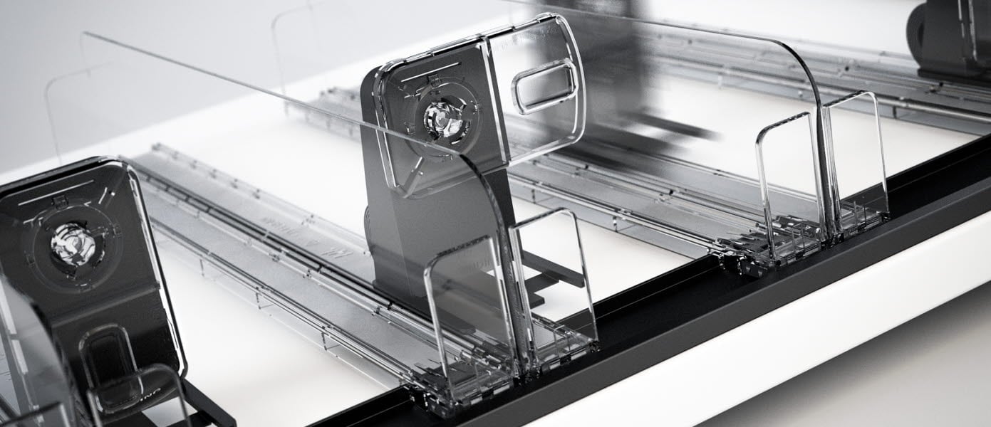 Flip-front pusher - Multivo™ | HL-Display