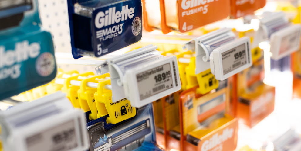 Price labels for hooks with clear information | HL Display