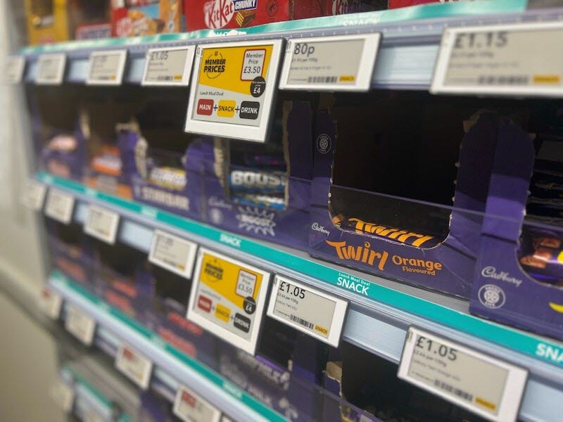 Coop & Vusion ESL with HL Display