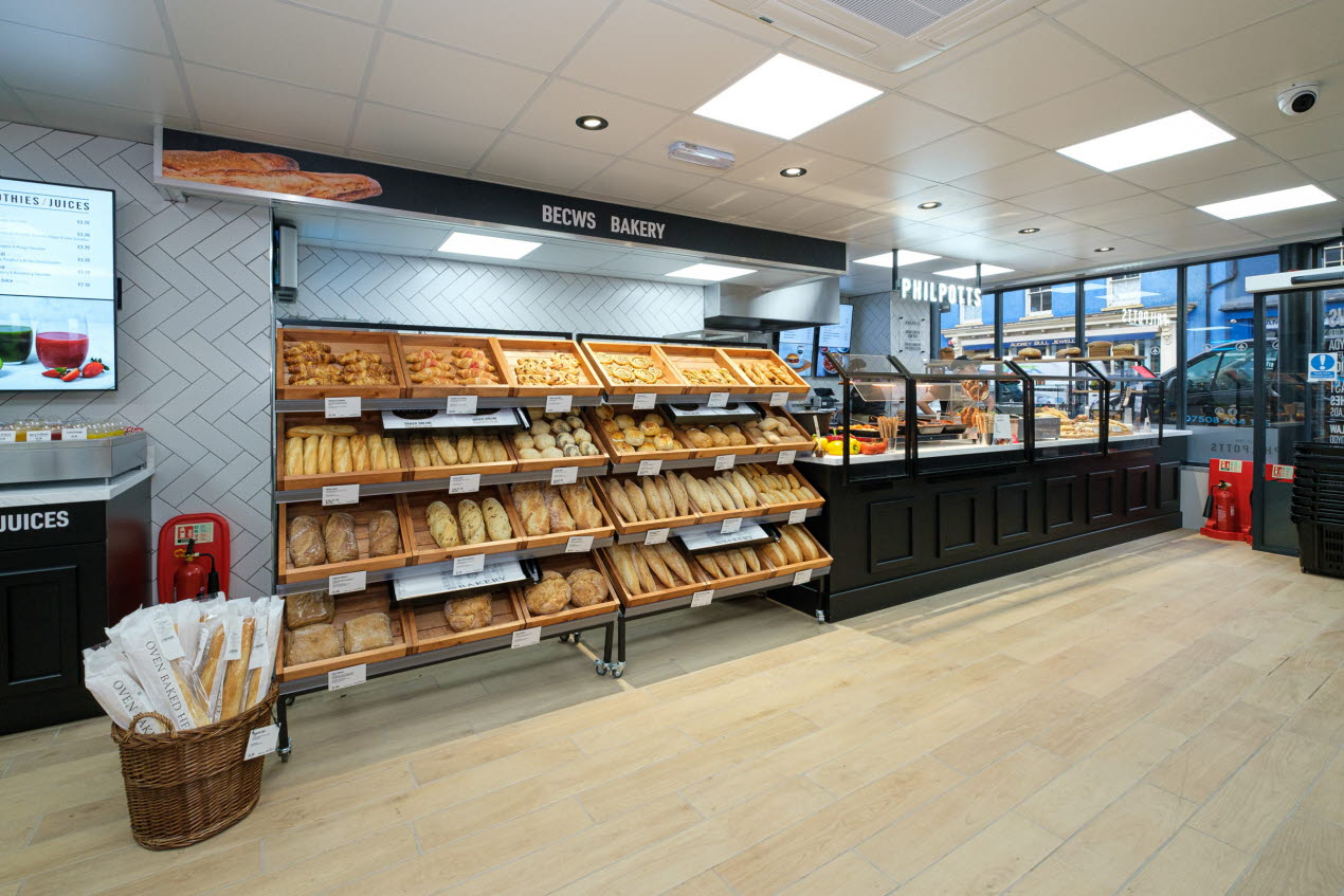SPAR Bakery display unit