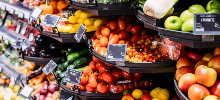 Merchanding system for fresh produce | HL Display