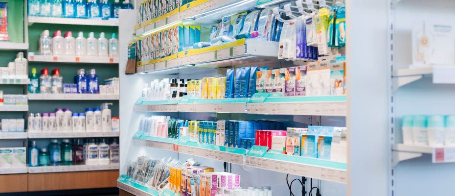 Solutions merchandising pour pharmacies